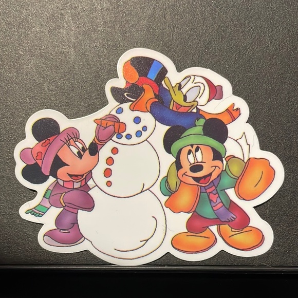 Design | Mickey And Friends Holiday Sticker | Poshmark